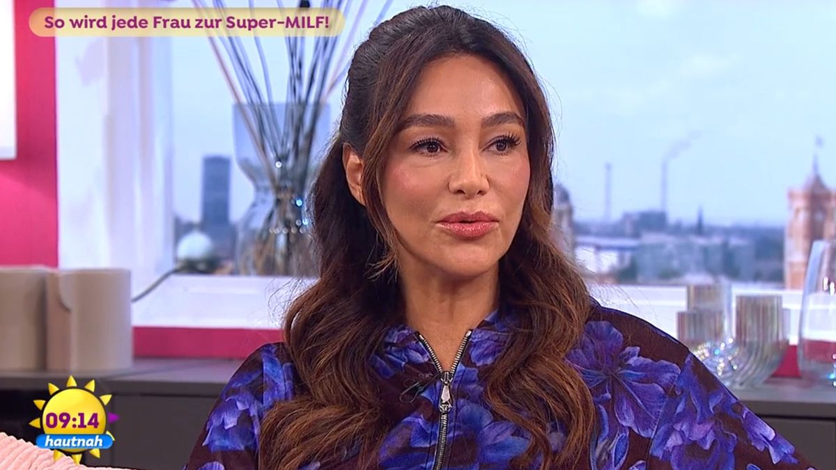 Verona Pooth Bei Sat 1 Wir Haben Immer Pünktlich Vorm